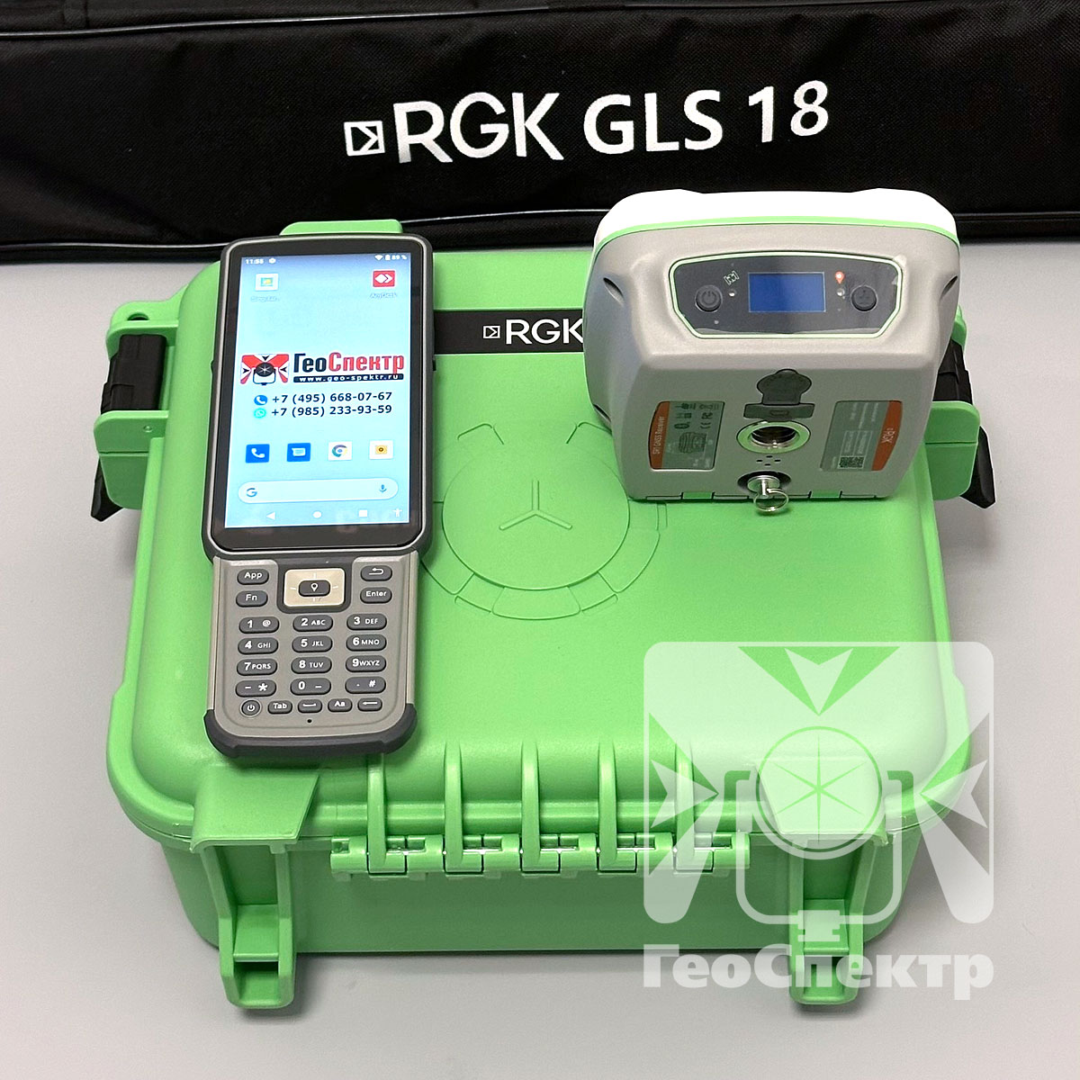 Отгружен комплект GNSS-приемника RGK SR1